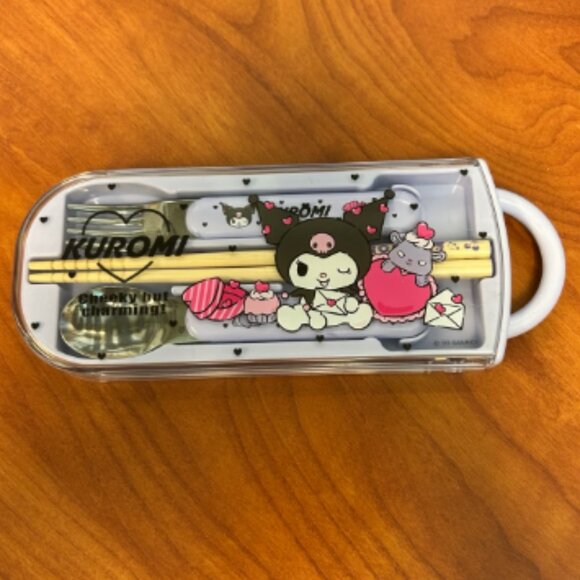 Sanrio | Kitchen | Sanrio Kuromi Cheeky But Charming Bento Utensil Set ...